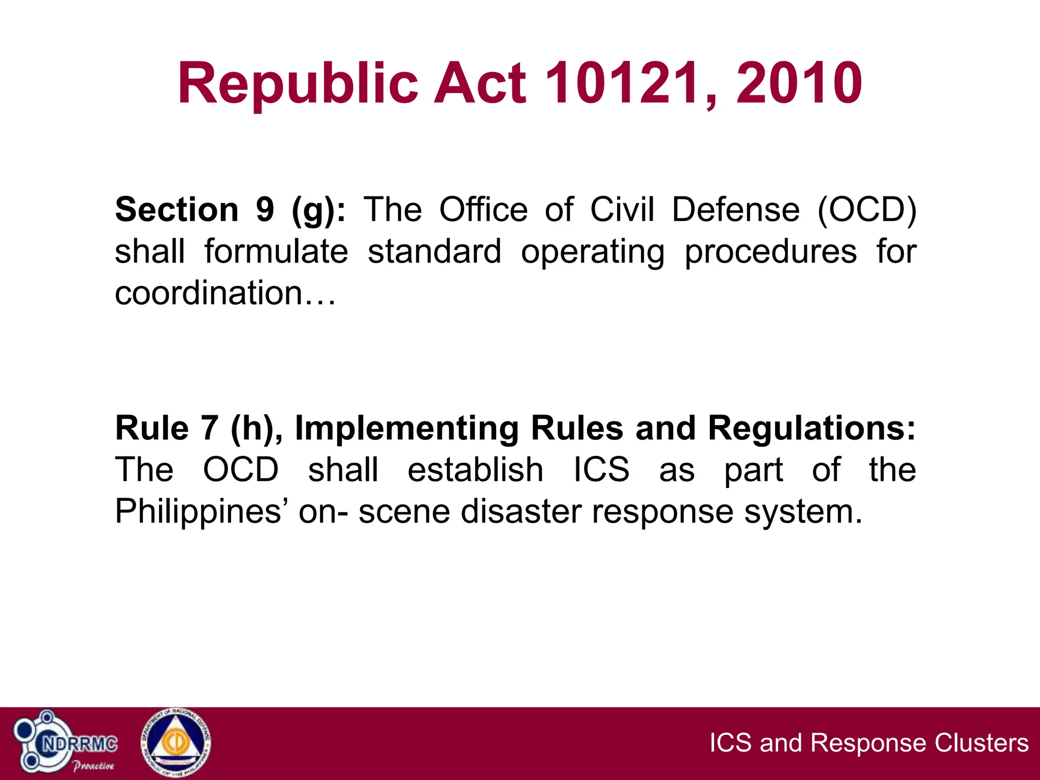 ICS-AND-RESPONSE-CLUSTERSICS-AND-RESPONSE-CLUSTERS.pptx.pptx