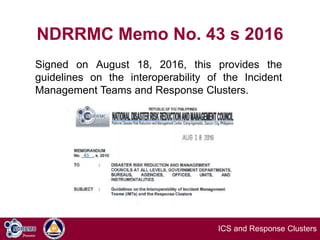 ICS-AND-RESPONSE-CLUSTERSICS-AND-RESPONSE-CLUSTERS.pptx.pptx
