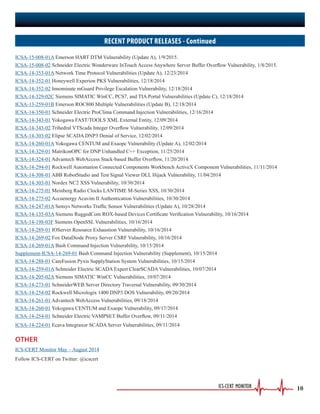 ICS CERT- Incidence Reports | PDF | Information and Network Security ...