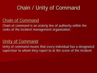 Basic Incident Command System for College DRRM Subject | PDF