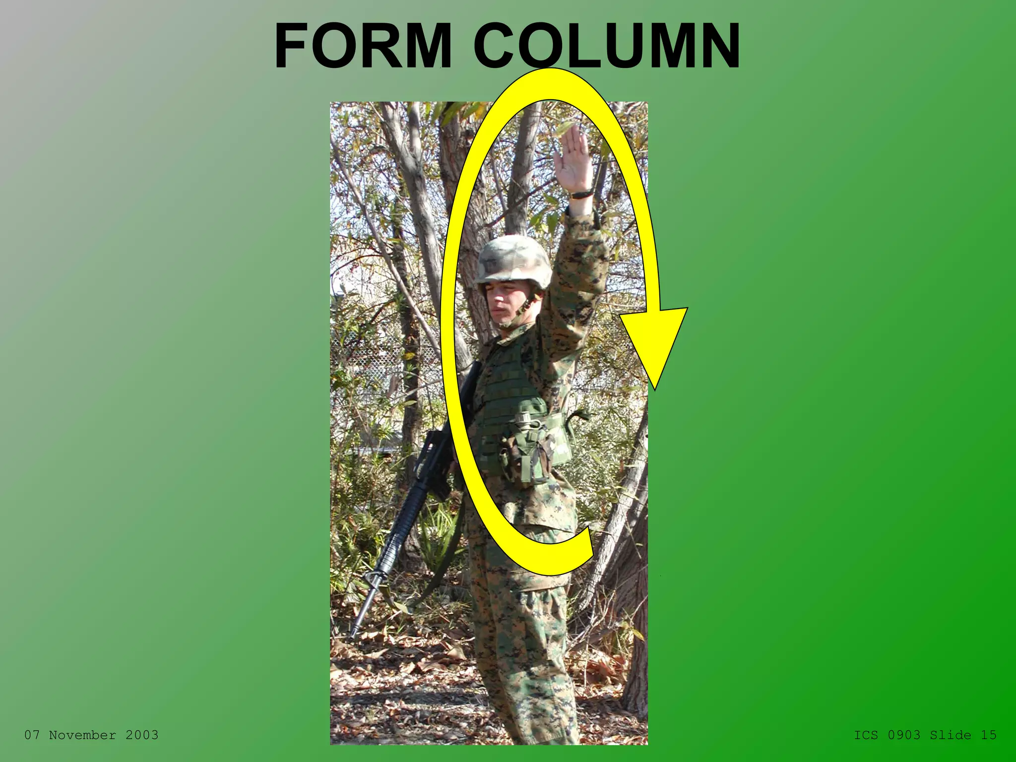 Ics0903 hand-and-arm-signals | PPT