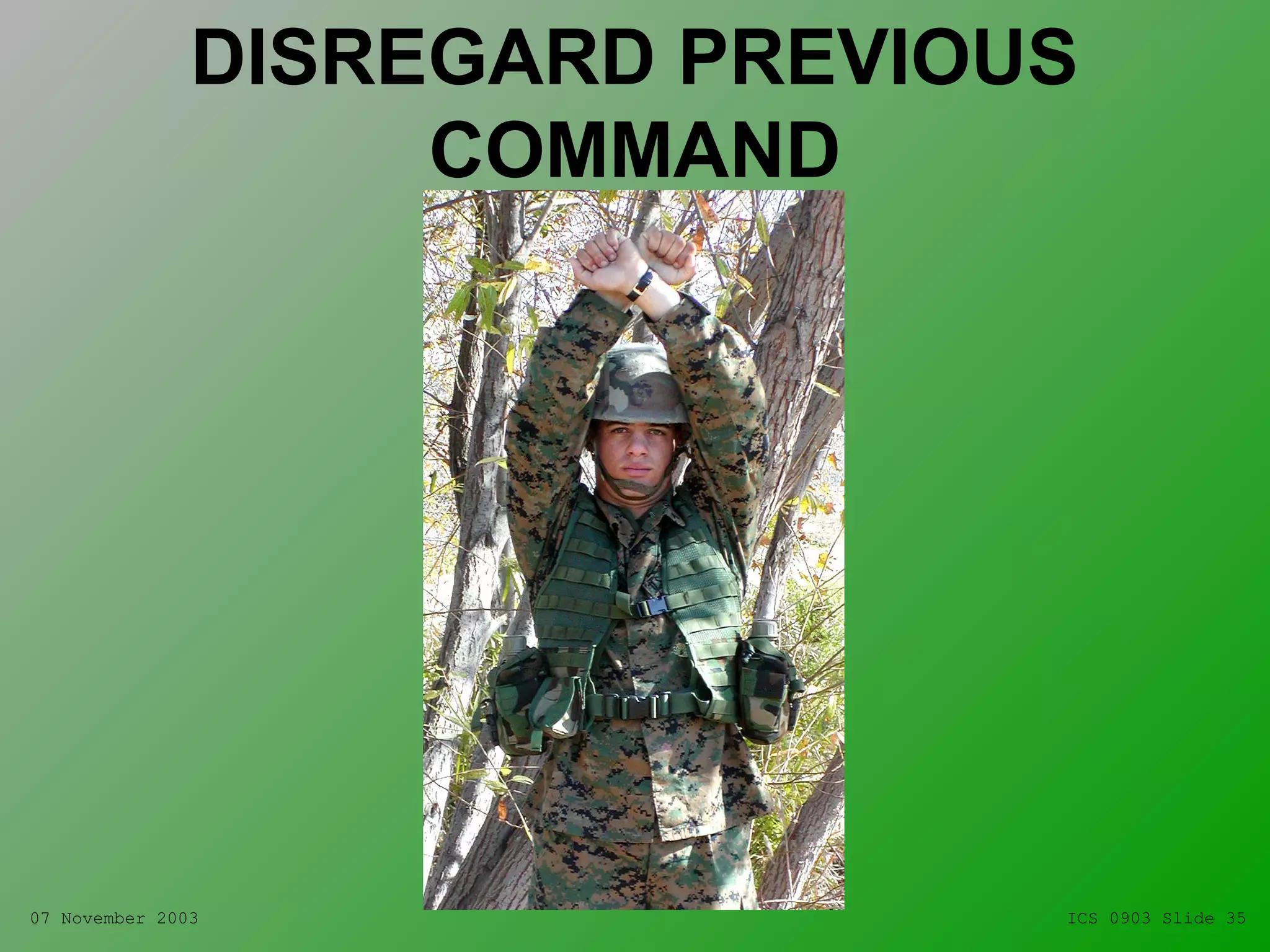 Ics0903 hand-and-arm-signals | PPT