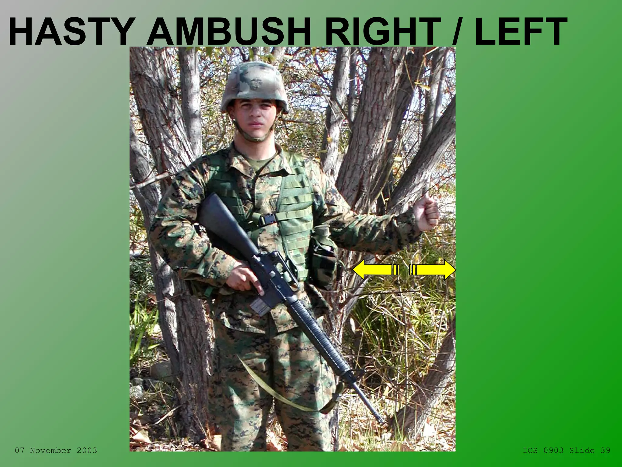 Ics0903 hand-and-arm-signals | PPT