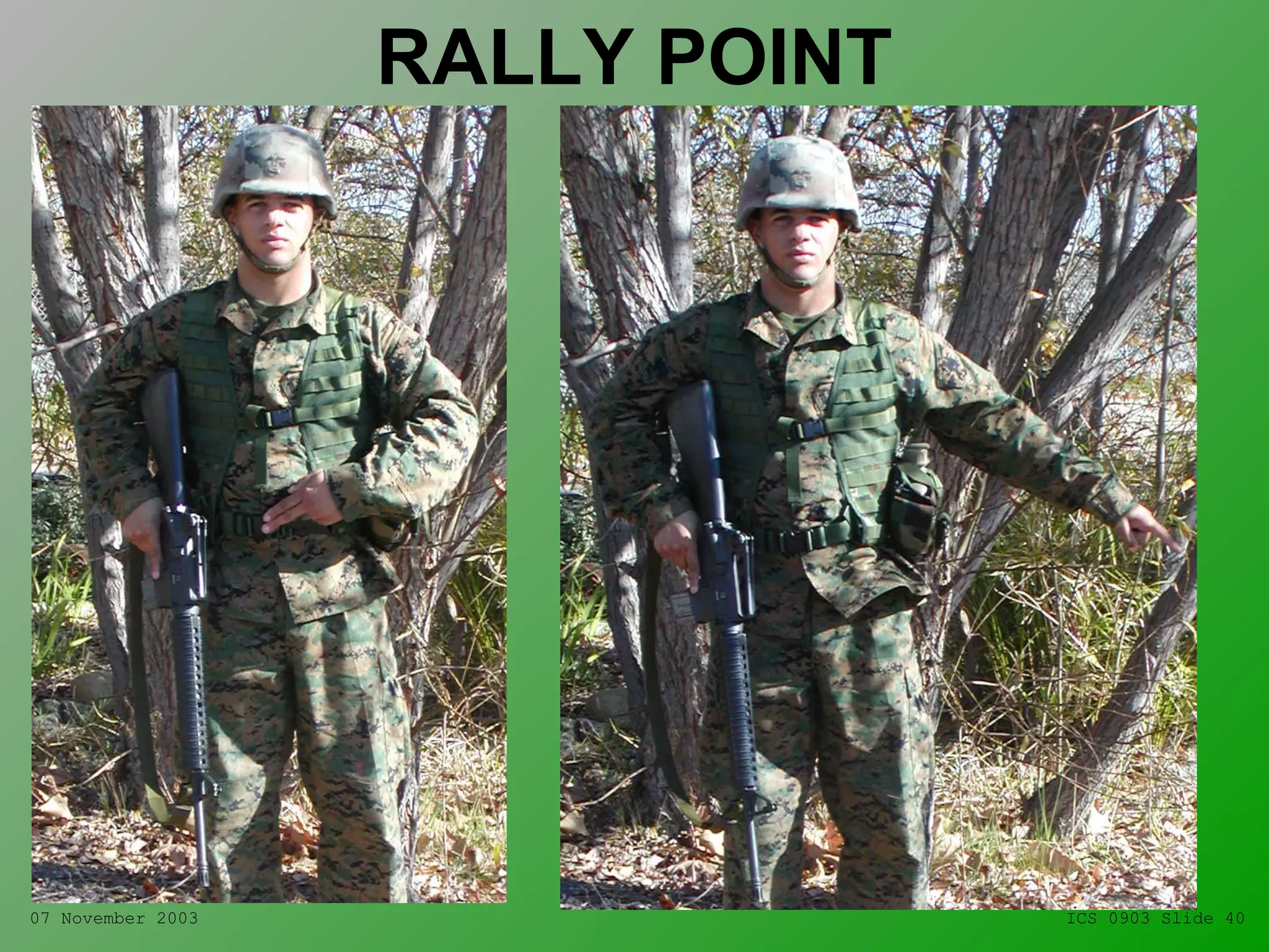 Ics0903 hand-and-arm-signals | PPT