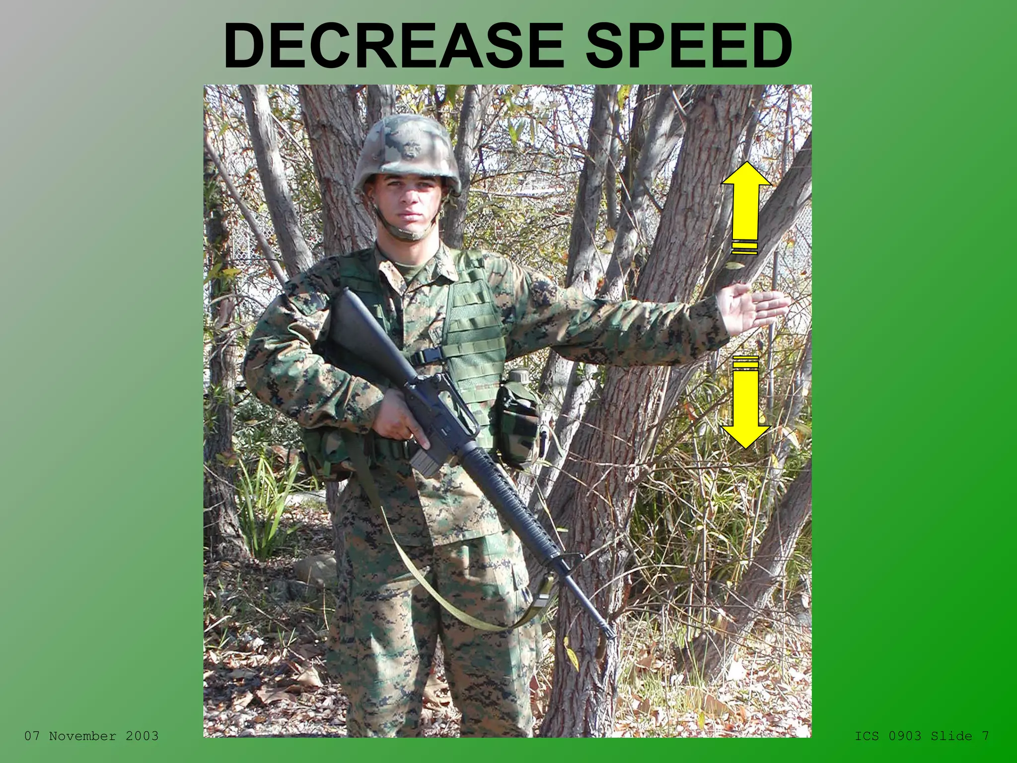 Ics0903 hand-and-arm-signals | PPT