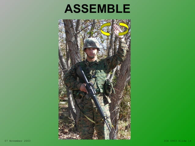 Ics0903 hand-and-arm-signals | PPT