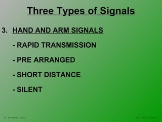 Ics0903 hand-and-arm-signals | PPT