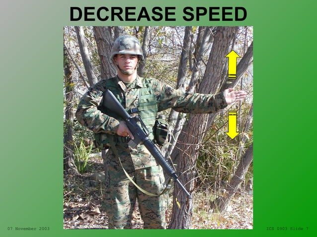 Ics0903 hand-and-arm-signals | PPT