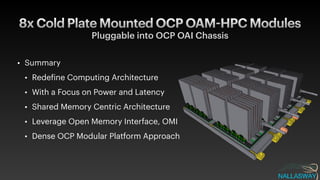 Decoupling Compute from Memory, Storage and IO with OMI | PPT