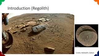 Planetary regolith and sulfur as a construction material: A case study ...