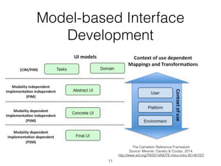 ICS2208 Lecture3 2023-2024 - Model Based User Interfaces | PDF
