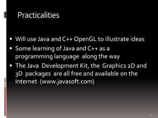 Ics2311 l00 overview of computer graphics | PPT