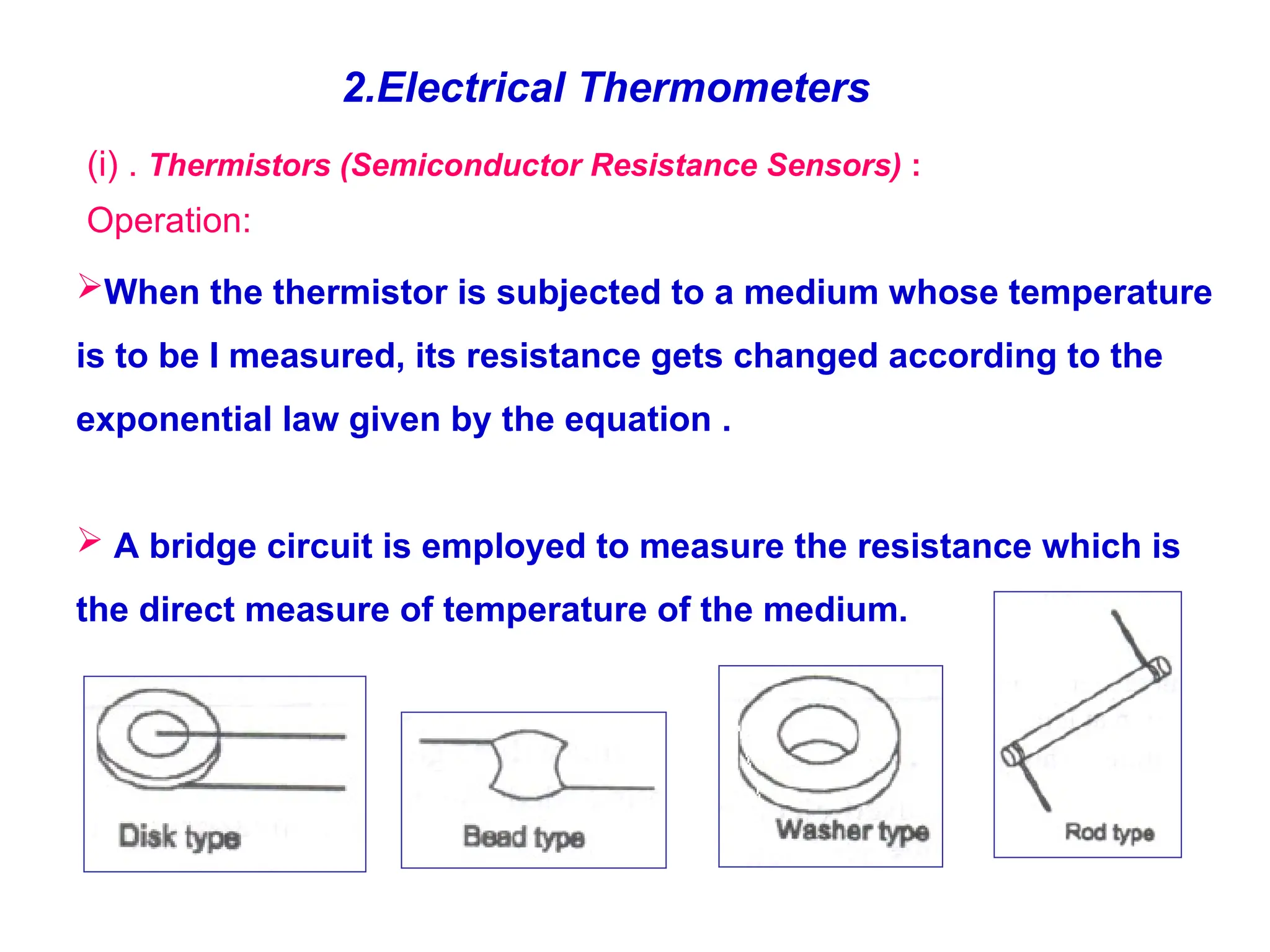 Temperature measurement, thermocouples, Resistance Temperature detecters, Pyrometers | PPT ...