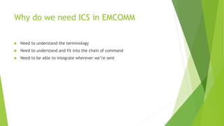 ICS and you | PPTX