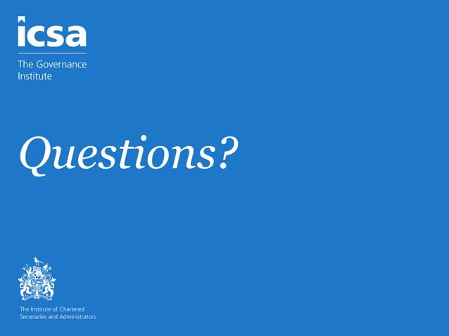 ICSA qualifying programme update 2019 | PPTX