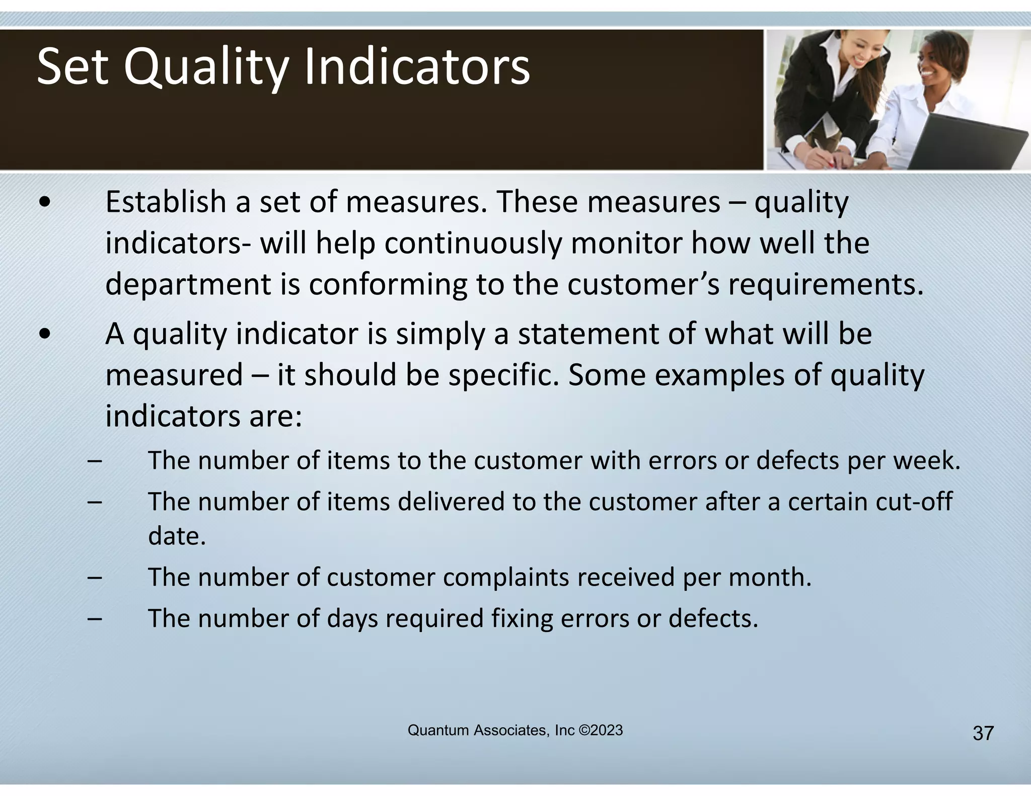 Internal Customer Satisfaction the Key to Process Improvement | PPT