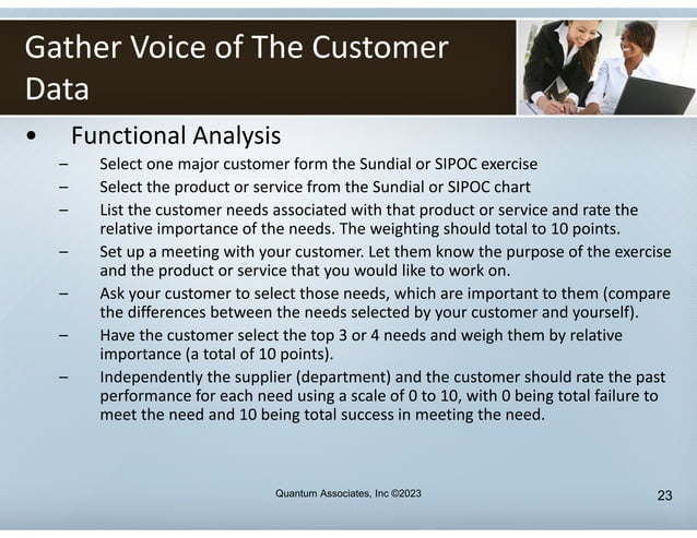 Internal Customer Satisfaction the Key to Process Improvement | PPT