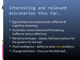 Icsb 2010 neuroentrepreneurship | PPT