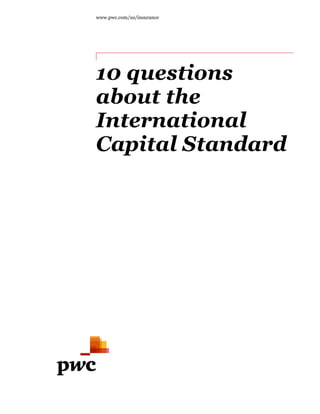 International Capital Standard (ICS) Background | PDF