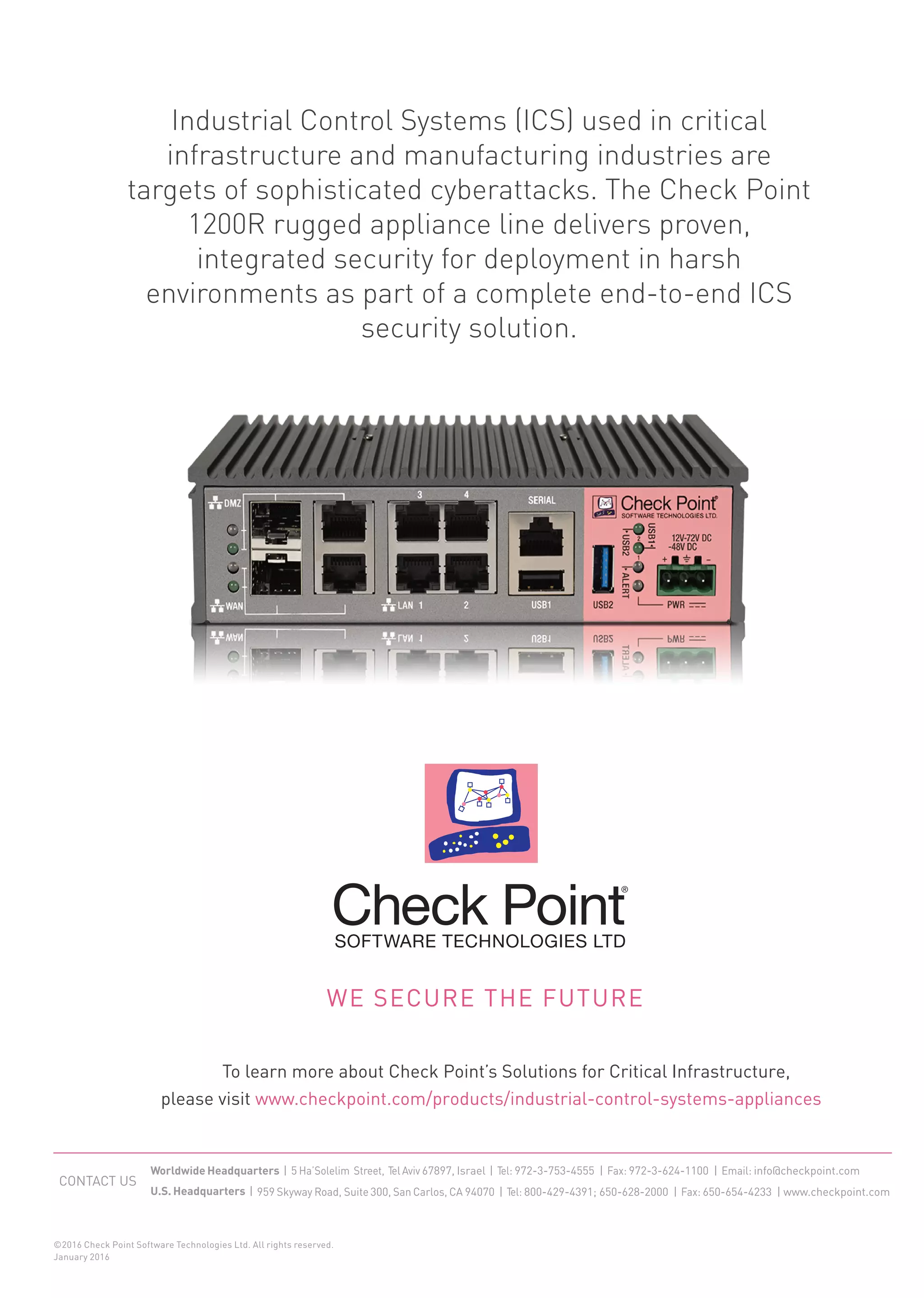 2016 Top 10 Critical Infrastructures and SCADA/ICS Cyber Security Vulnerabilities & Threats | PDF