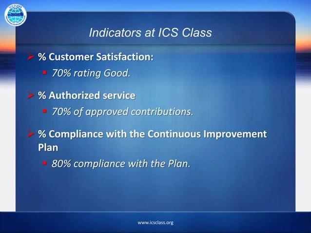 Ics class presentation (mar 2015) | PPT