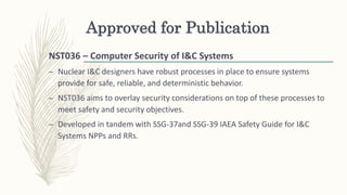 Ics & computer security for nuclear facilities | PPTX