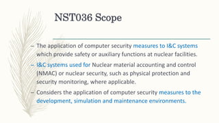 Ics & computer security for nuclear facilities | PPTX