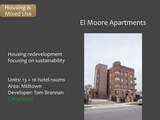 Detroit's Housing & Mixed Use Projects | PPTX