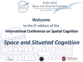 Space and Situated Cognition | PPT | Science