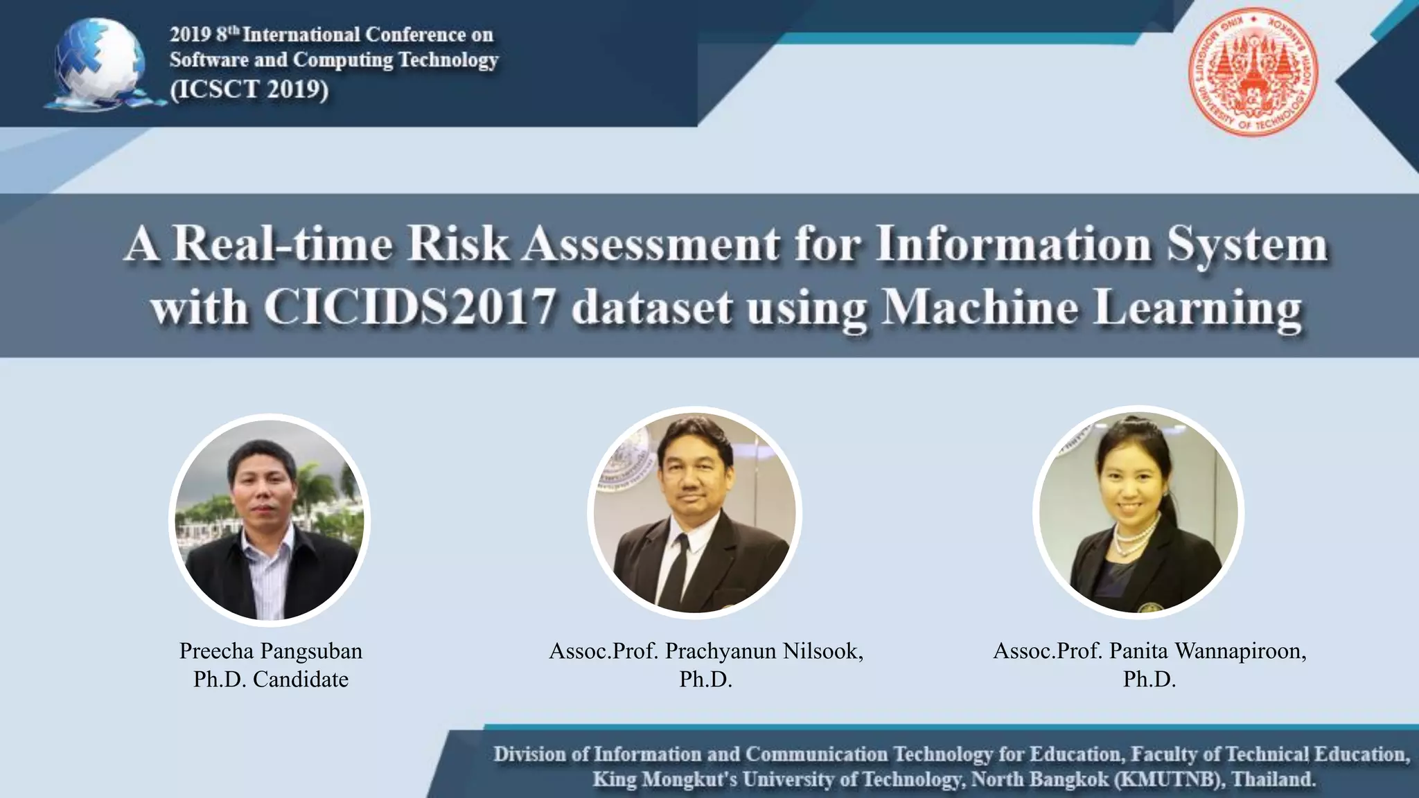 A Real-time Risk Assessment for Information System with CICIDS2017 ...