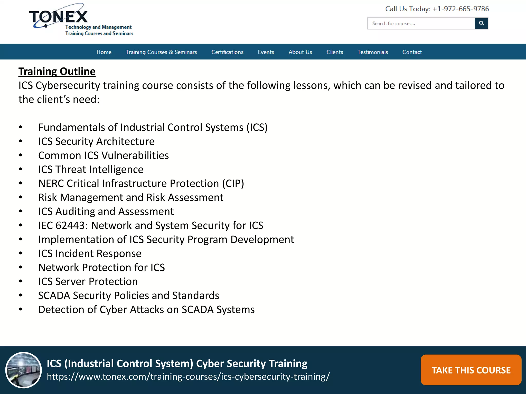 ICS (Industrial Control System) Cybersecurity Training | PPT