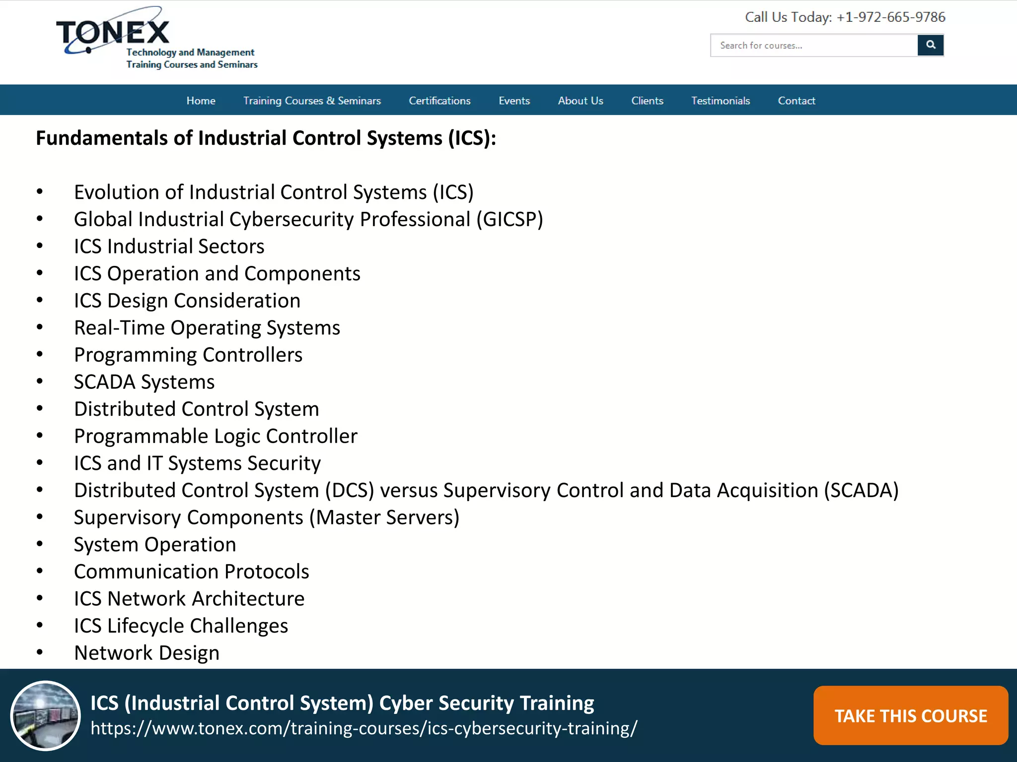 ICS (Industrial Control System) Cybersecurity Training | PPT