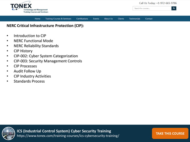 ICS (Industrial Control System) Cybersecurity Training | PPT