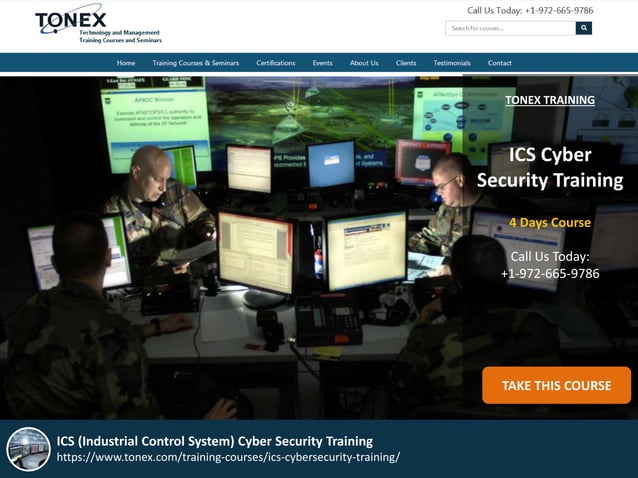 ICS (Industrial Control System) Cybersecurity Training | PPT | Free Download