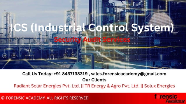 ICS (Industrial Control System) Cybersecurity Training | PDF | Computer Networking | Computing