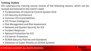 ICS (Industrial Control System) Cybersecurity Training | PDF | Computer Networking | Computing