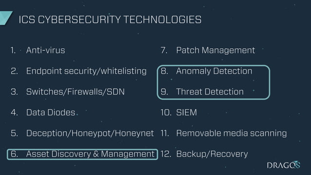 Industrial Control Systems Cybersecurity Technology Selection | PPT