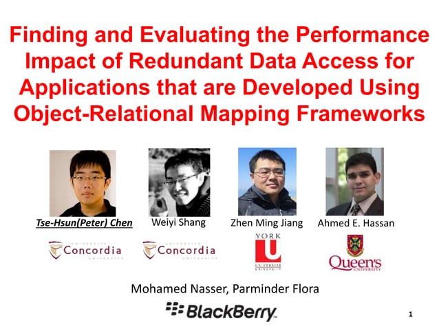 Tse 2016 Finding And Evaluating The Performance Impact Of Redundant Data Access For