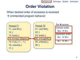 Falcon: Fault Localization in Concurrent Programs | PPTX | Programming Languages | Computing