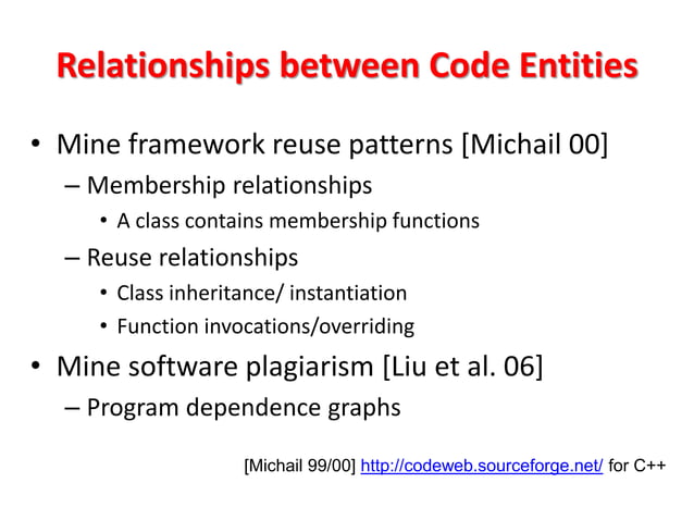 Mining Software Engineering Data | PPT