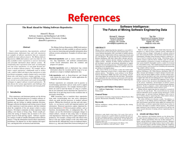 Mining Software Engineering Data | PPT