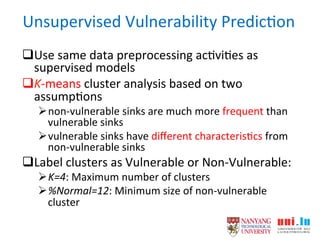 Mining SQL Injection and Cross Site Scripting Vulnerabilities using Hybrid Program Analysis | PPT