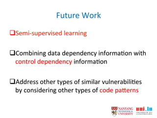 Mining SQL Injection and Cross Site Scripting Vulnerabilities using Hybrid Program Analysis | PPT