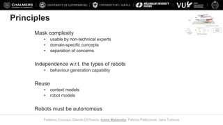 Engineering the software of robotic systems - 2 - Drones [ICSE 2017 - technical briefing] | PPT