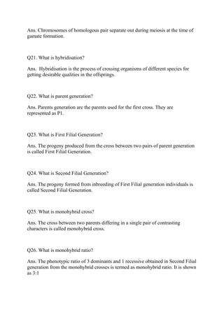 ICSE and CBSE Important Questions on Hereditary and Evolution.docx ...