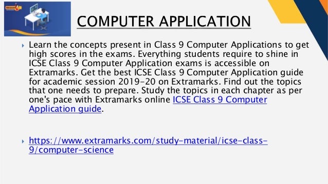 ICSE Class 9 Computer Application Guide and Solutions Now Available on ...