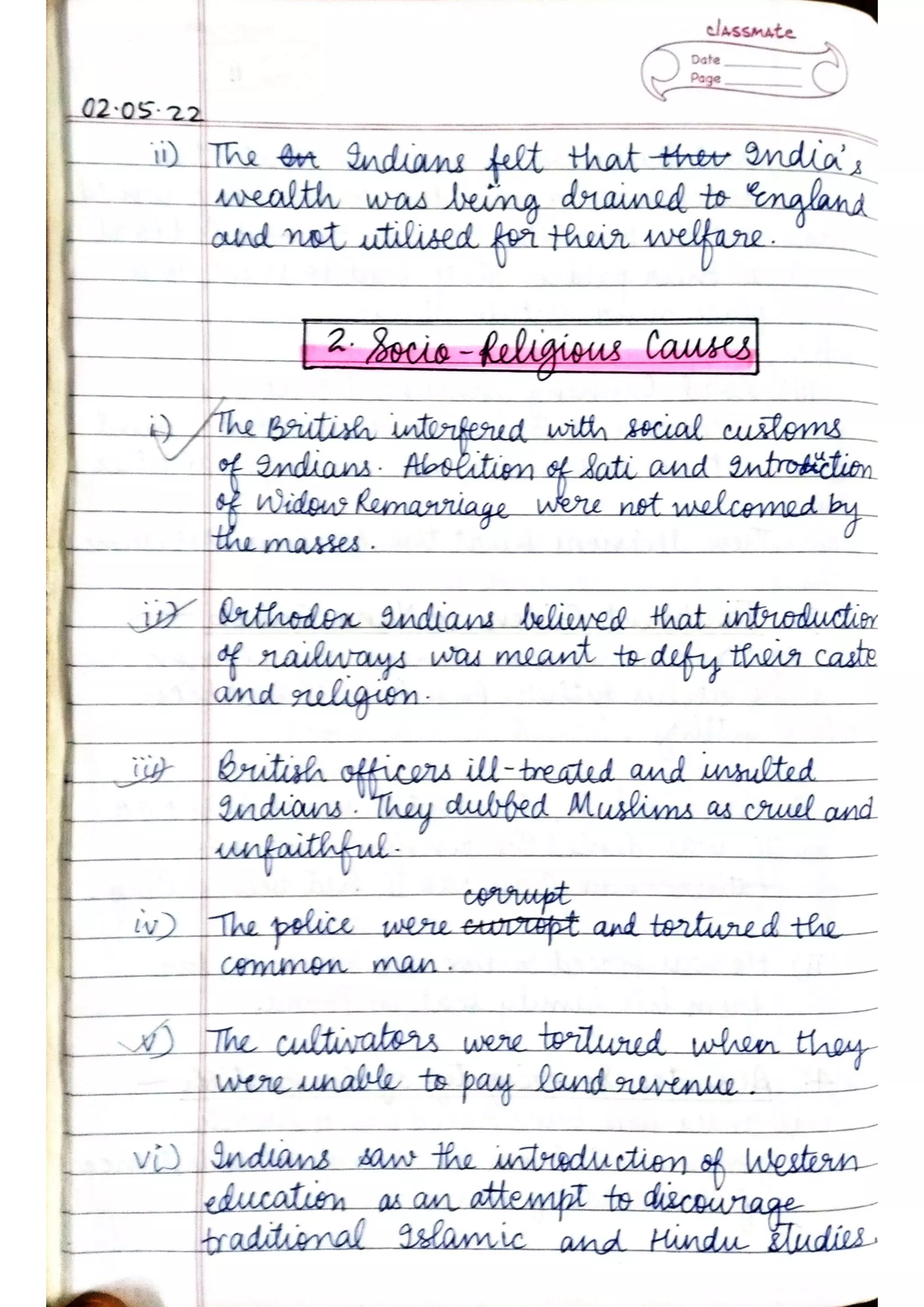 ICSE History and Civics Class X Handwritten Notes.pdf
