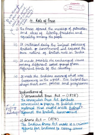 ICSE History and Civics Class X Handwritten Notes.pdf