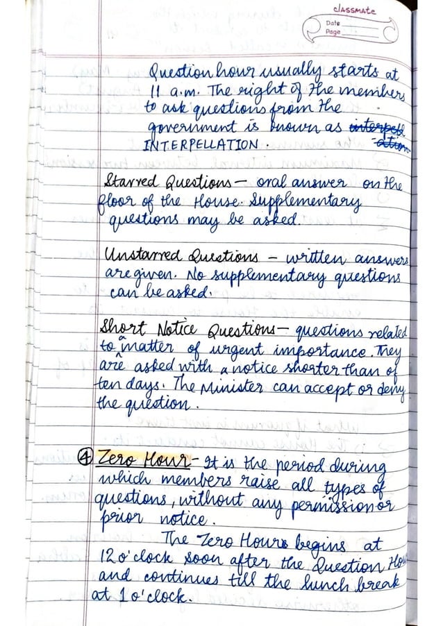 ICSE History and Civics Class X Handwritten Notes.pdf | Education