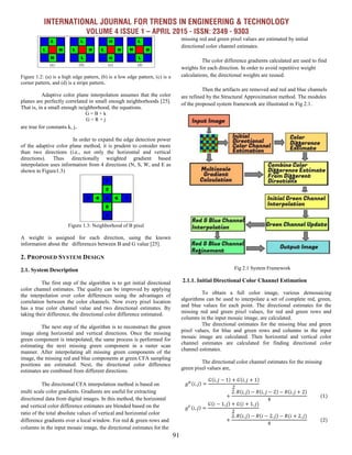 Multiscale Gradient Based – Directional CFA Interpolation with Refinement | PDF